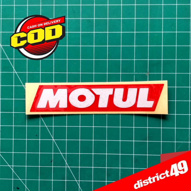Jual Cutting sticker - Stiker cutting Motul - Stiker Motul - Stiker ...