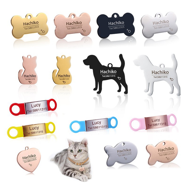 Jual Produk Terbaik Tanpa Ukiran Name Tag Kucing / Anjing (Tanpa Kalung ...