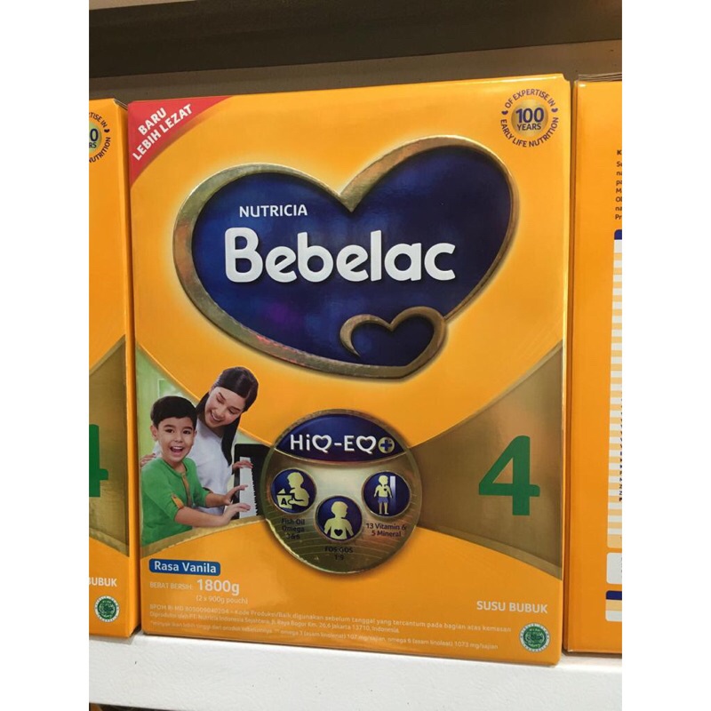 Jual Bebelac 4 Vanilla/Madu box 1800gr JUMBO | Shopee Indonesia