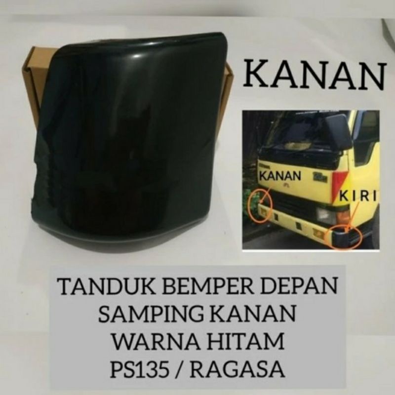 Jual Tanduk Bumper / Kuping Bumper / Bamper PS135 / PS 135 Ragasa Hitam ...