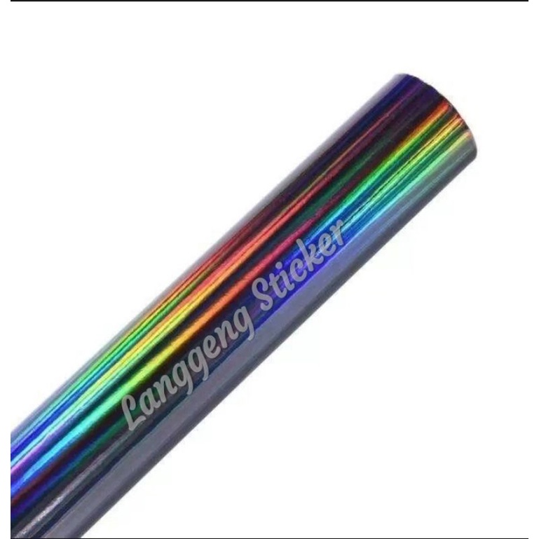Jual stiker skotlet motor skotlet hologram hitam skotlet hitam hologram ...