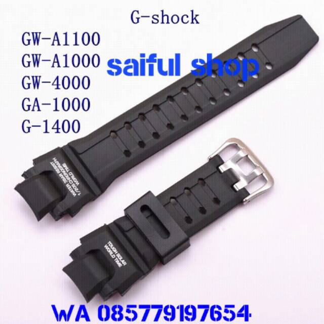 Jual STRAP/TALI JAM TANGAN CASIO G SHOCK GW-A1100,GW-A1000 | Shopee ...
