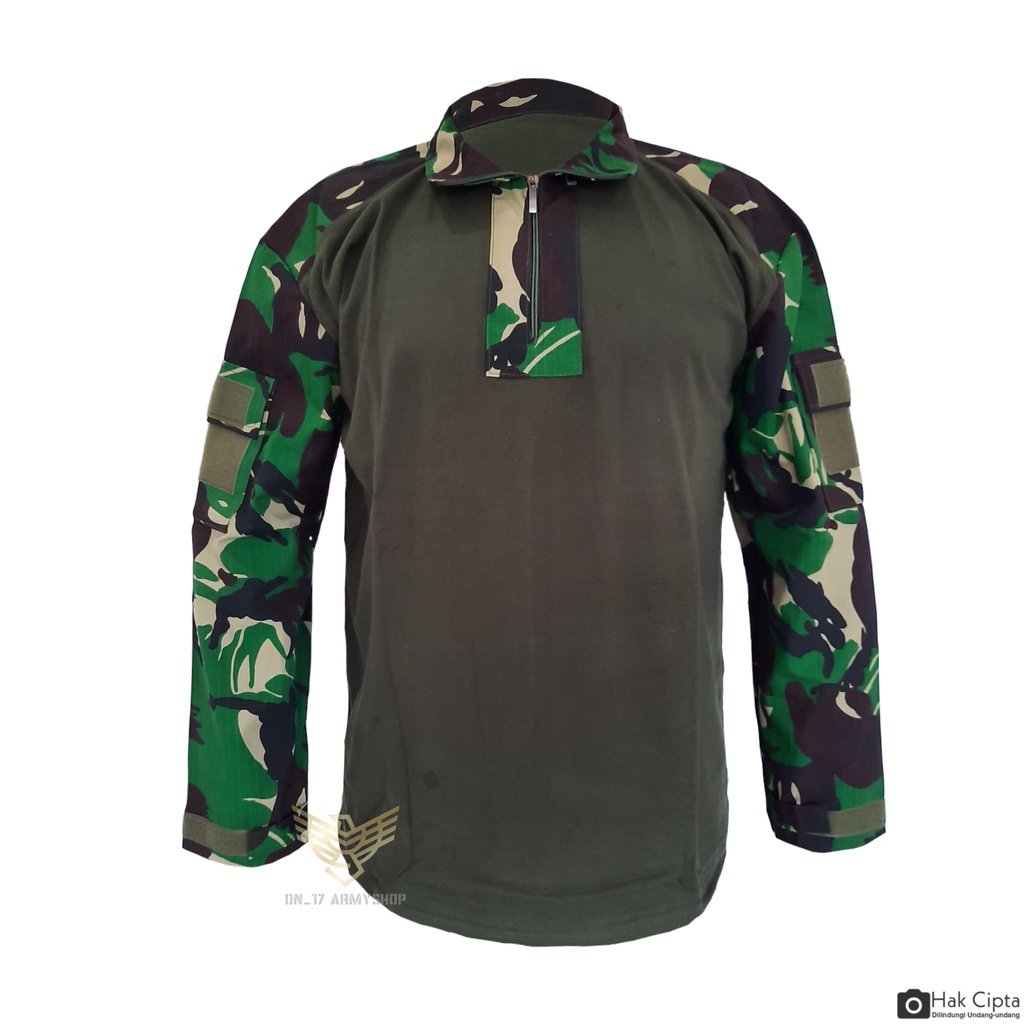 Jual Combat Shirt/kaos BDU Malvinas/kaos tactical Loreng Malvinas/Kaos TNI lengan panjang ...
