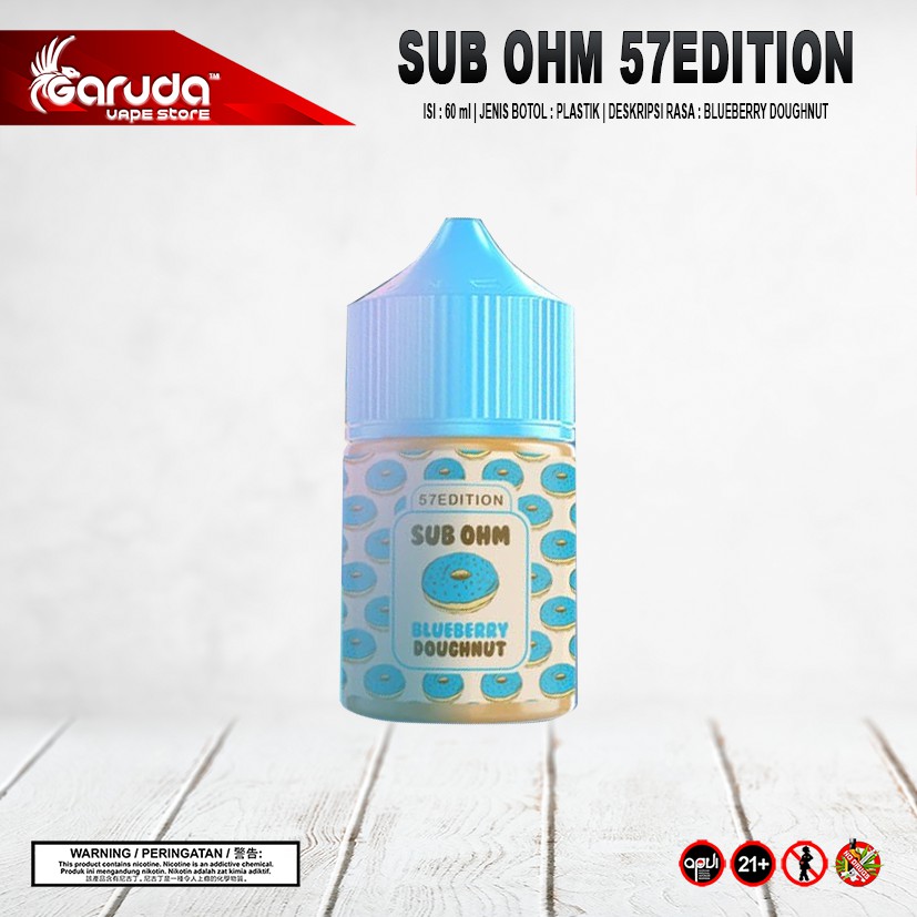 Jual Liquid Sub Ohm 57Edition Hero57 60ml Bercukai | Shopee Indonesia
