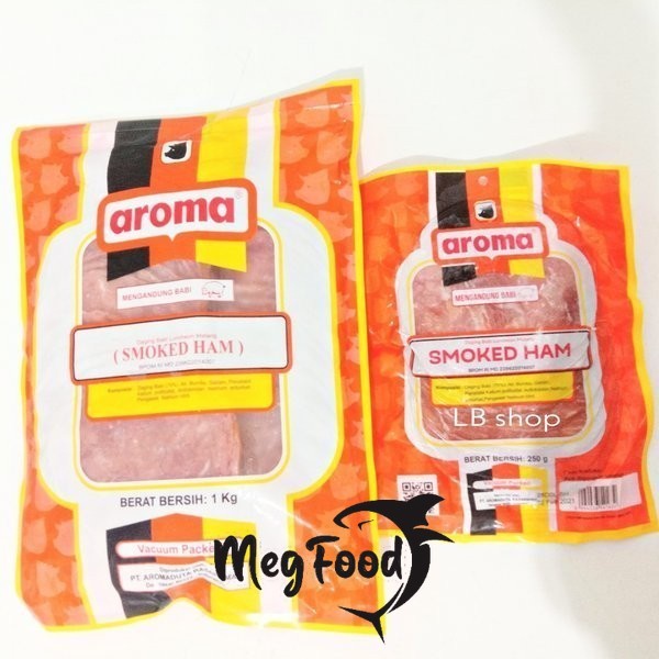 Jual AROMA SMOKED HAM 250 GRAM (PORK) | Shopee Indonesia