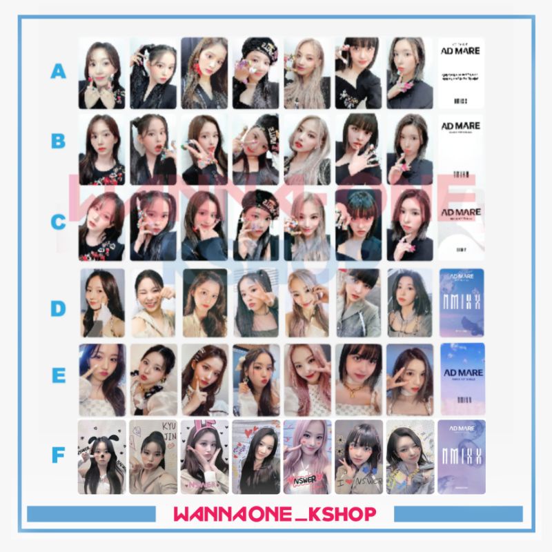 Jual photocard nmixx admare kyujin bae lily sullyoon haewon jinni jiwoo ...