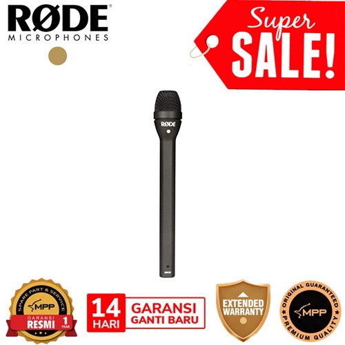 Jual RODE Reporter Handheld Interview Microphone | Shopee Indonesia