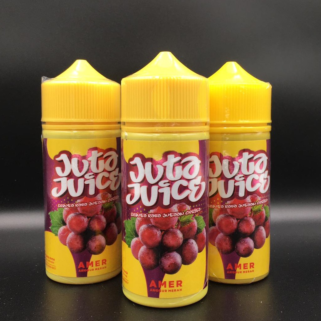 Jual Juta Juice Amer Anggur Merah 100ML by RSR Brew 100% Authentic ...