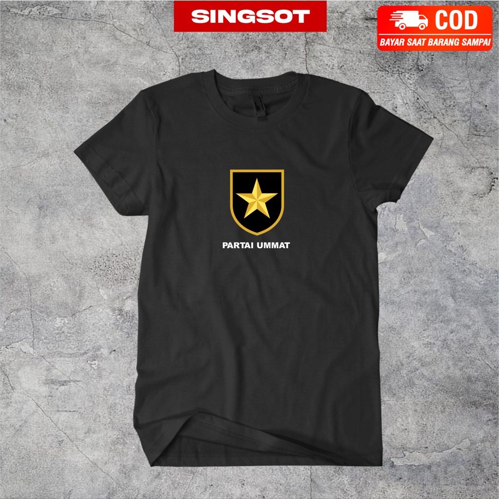 Jual KAOS PARTAI UMMAT BAJU PARTAI UMMAT AMIEN RAIS | Shopee Indonesia