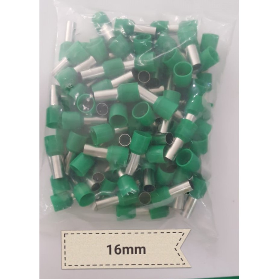 Jual Skun Ferules 16mm/ Verules 16mm / Skun Kabel Ferulles 16mm / Skun ...