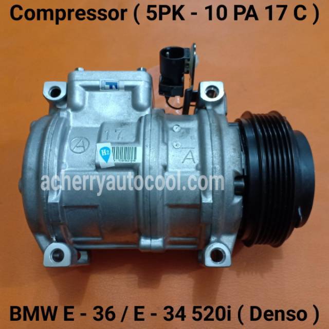 Jual Compressor BMW E36/ E34 520i ( 5pk ) Original Denso | Shopee Indonesia