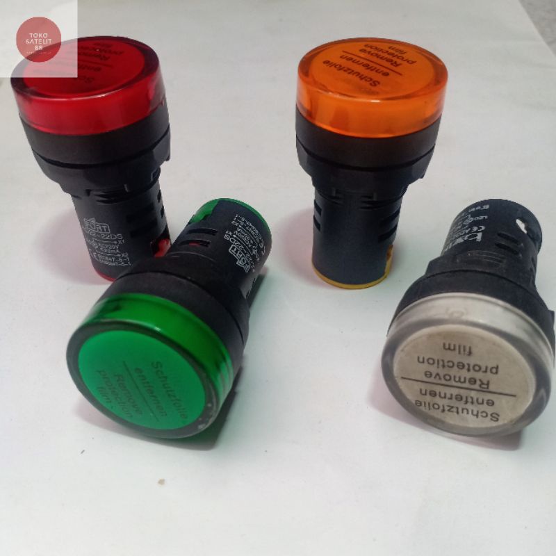 Jual PILOT LAMP 24 VDC 22MM | Shopee Indonesia
