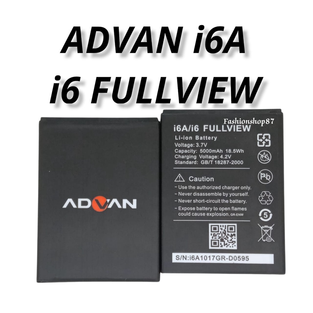 Jual Batre Advan i6A Advan i6 Fullview Advan i6A Full view Battery ...