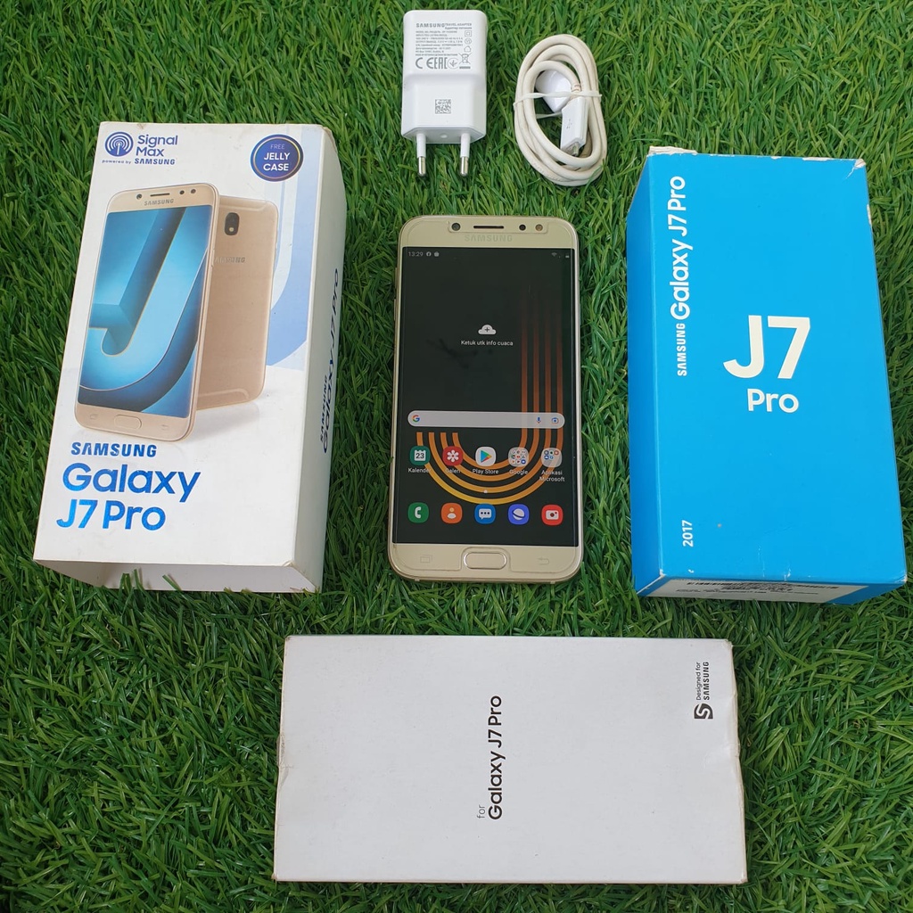 Jual HANDPHONE SAMSUNG J7 PRO 3/32GB FULLSET SECOND SEKEN BEKAS MURAH ...