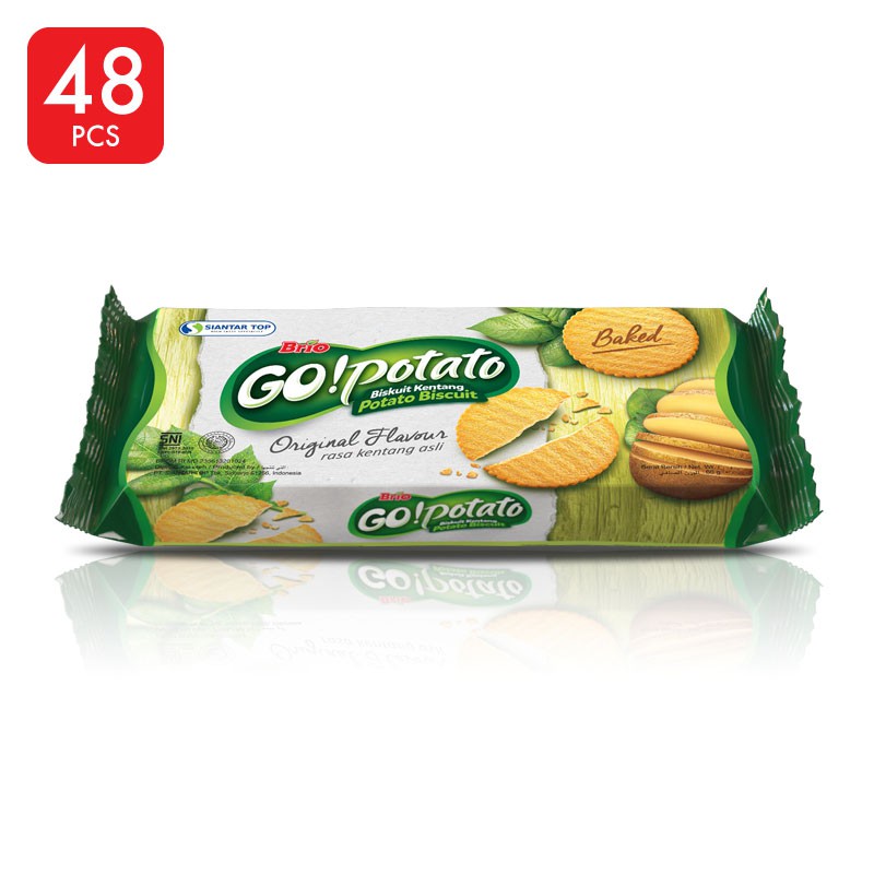 Jual Brio Go! Potato Premium 48pcs x 60g - SIANTARTOP | Shopee Indonesia