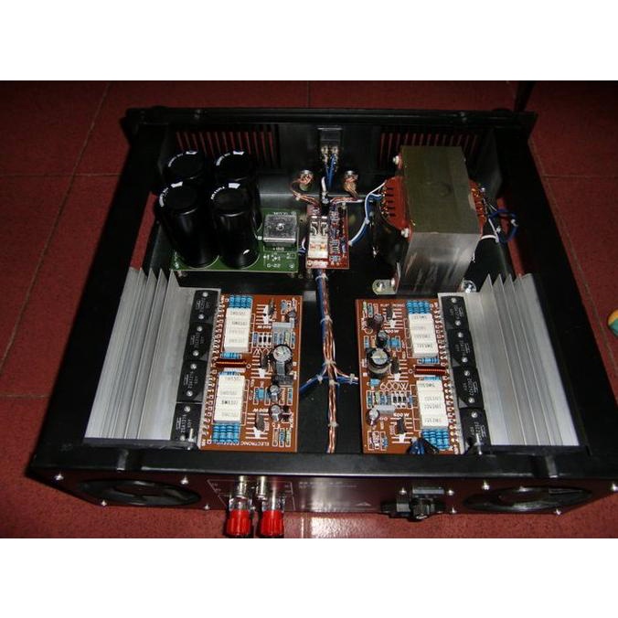 Jual power amplifier rakitan 600 watts ampli rakitan profesional out ...