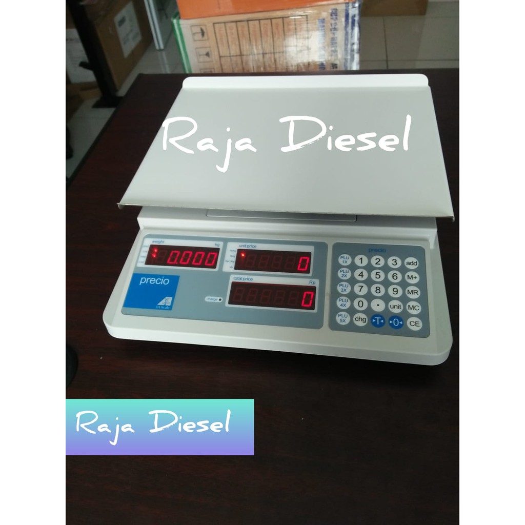 Jual TIMBANGAN HARGA DIGITAL PRECIO DEPAN BELAKANG 30 KG | Shopee Indonesia