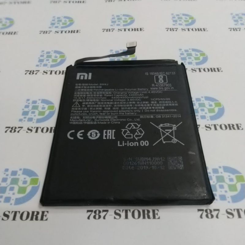 Jual BATTERY BATRE BATERAI XIAOMI REDMI NOTE 8 PRO BM4J ORIGINAL BEKAS ...