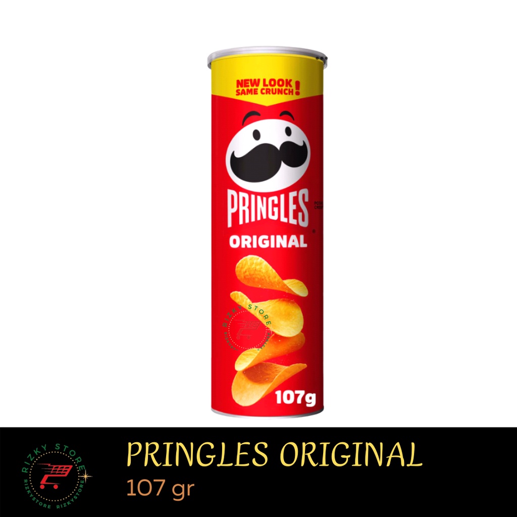 Jual Pringles Potato Crisps 102 gr / keripik kentang | Shopee Indonesia