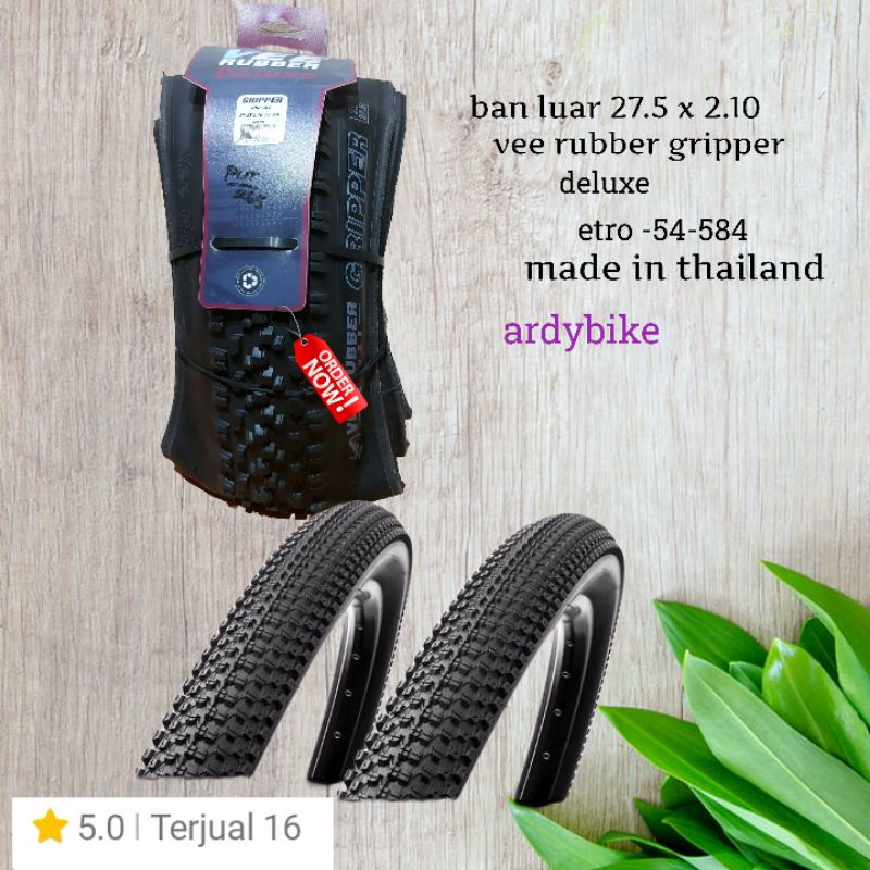 Jual ban luar 27.5 x 2.10 vee rubber gripper thailand not maxxis kenda ...