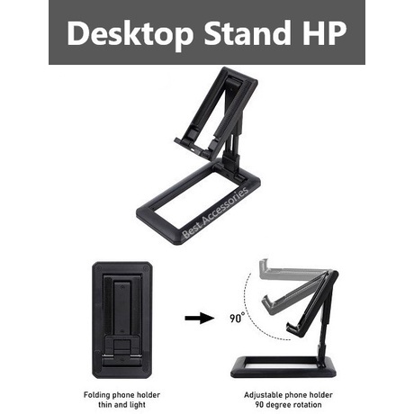 Jual Desktop Foldable Phone Holder Stand Hp Meja TRANSFORMER 685 ...