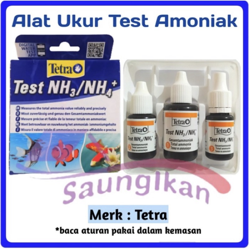 Jual TETRA TEST Amonia KIT NH3 NH4 | Shopee Indonesia