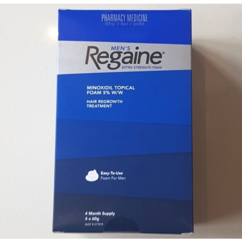 Jual Paket Regaine Foam Australia Minoxidil Men's Hair Regrowth Rambut ...