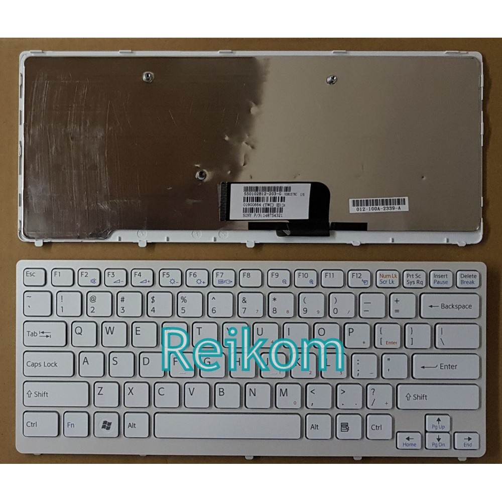 Jual Keyboard Laptop Sony Vaio VPCCW VPC CW VPC-CW VPCCW15fg VPCCW16fg ...
