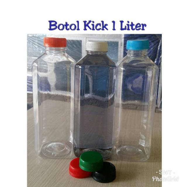 Jual Botol Kick 1000 ml / Botol Kick 1 liter / Botol plastik 1 liter ...