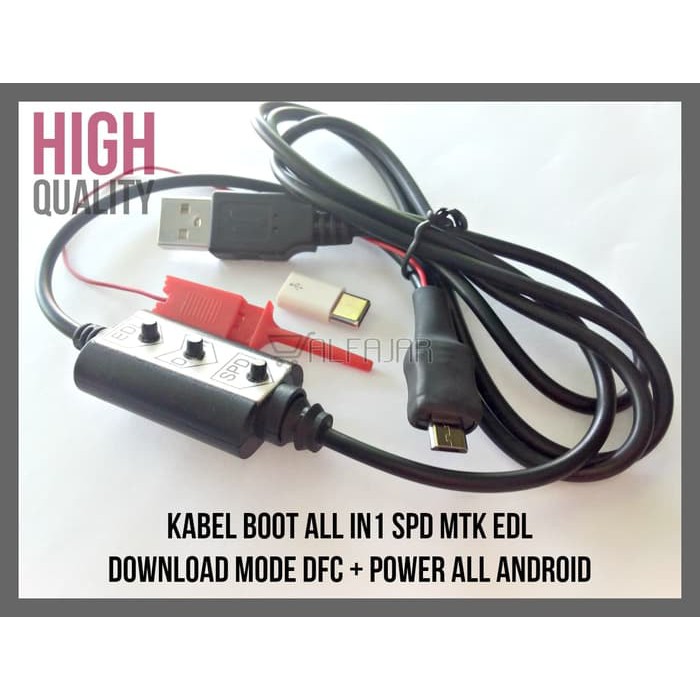 Jual Kabel Boot All In1 SPD MTK EDL Download Mode DFC + Power All ...
