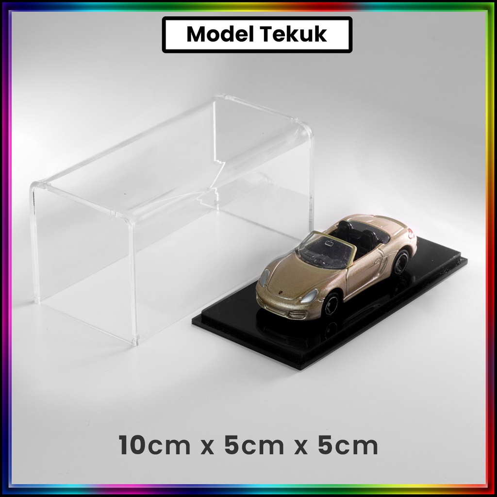 Jual Box Diecast Skala 1:64 (10x5x5) cm Model Tekuk Full Akrilik ...