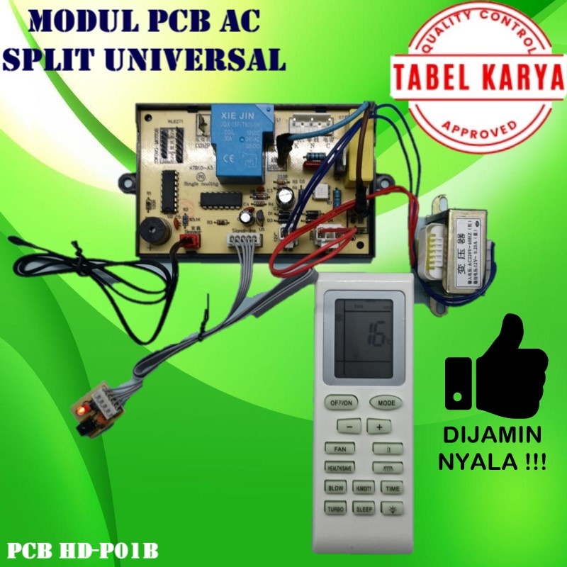 Jual MODUL PCB AC SPLIT UNIVERSAL HD-P01B 1PK-2 PK | Shopee Indonesia