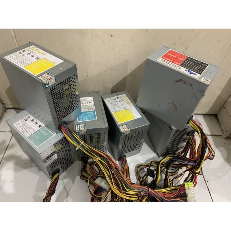 Jual Psu 24 pin power with 6pin power vga, power supply 24pin with 6pin ...