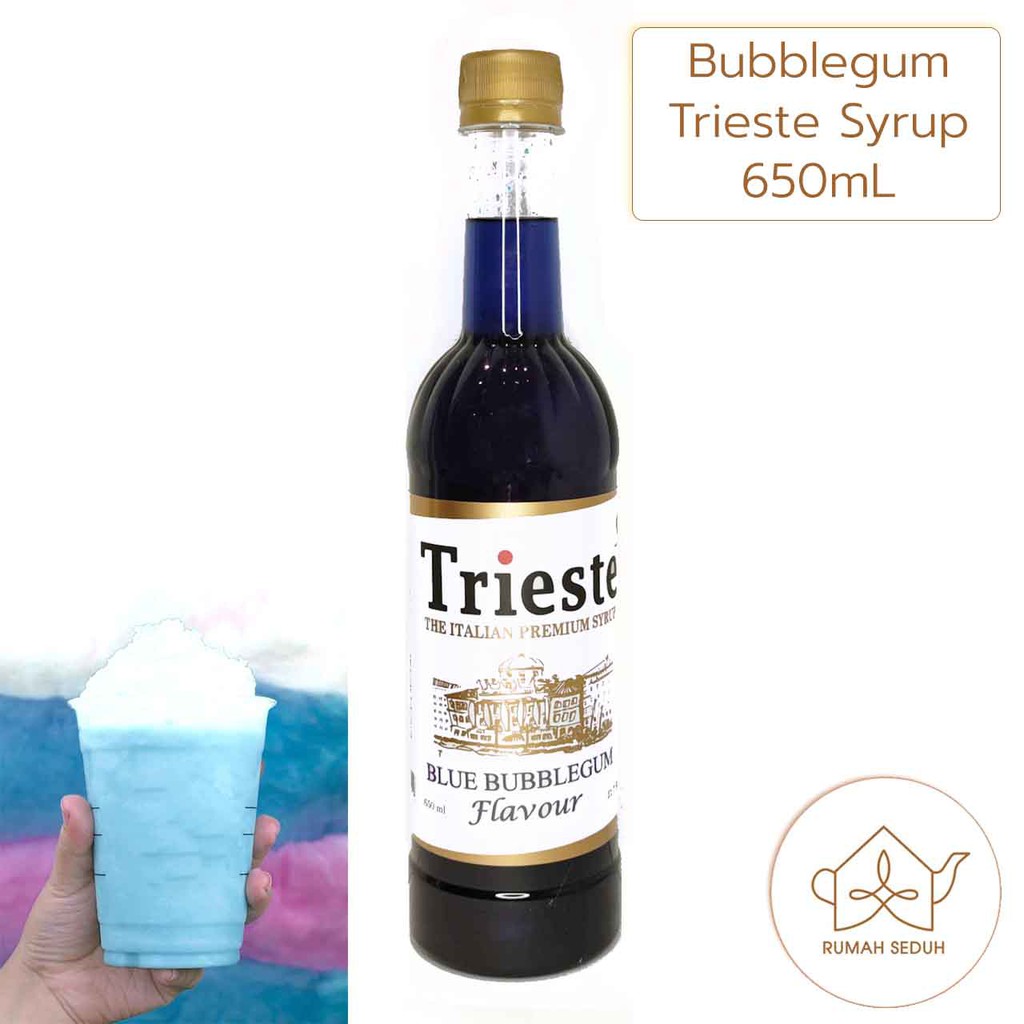 Jual Trieste Italian Syrup 650mL - Tea and Mojito Syrup- Banana, Blue ...