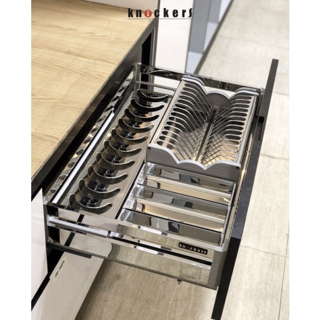 Jual Rak Piring Sendok Dapur Laci Tarik KNOCKERS Stainless Steel (SW ...