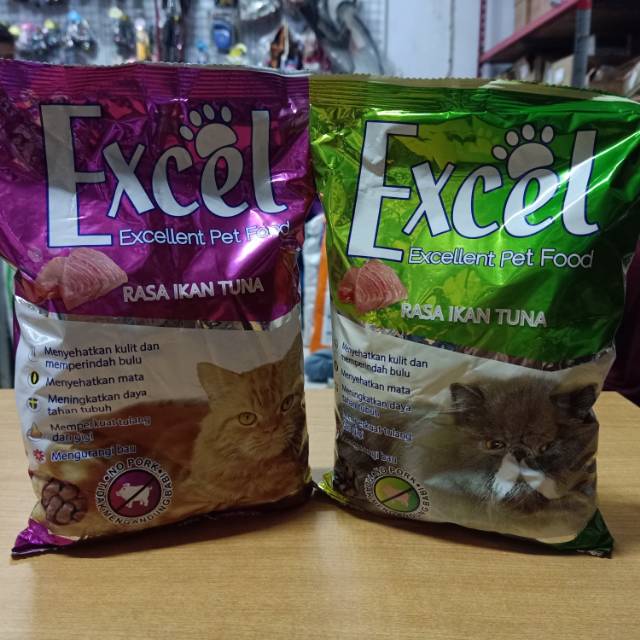 Jual Excel - dry cat food 500gr | Shopee Indonesia
