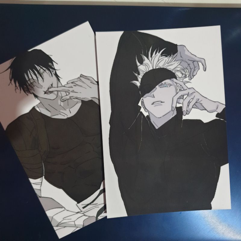 Jual [READY] Jujutsu Kaisen Thermal Heat Magic Postcard (fanmerch ...