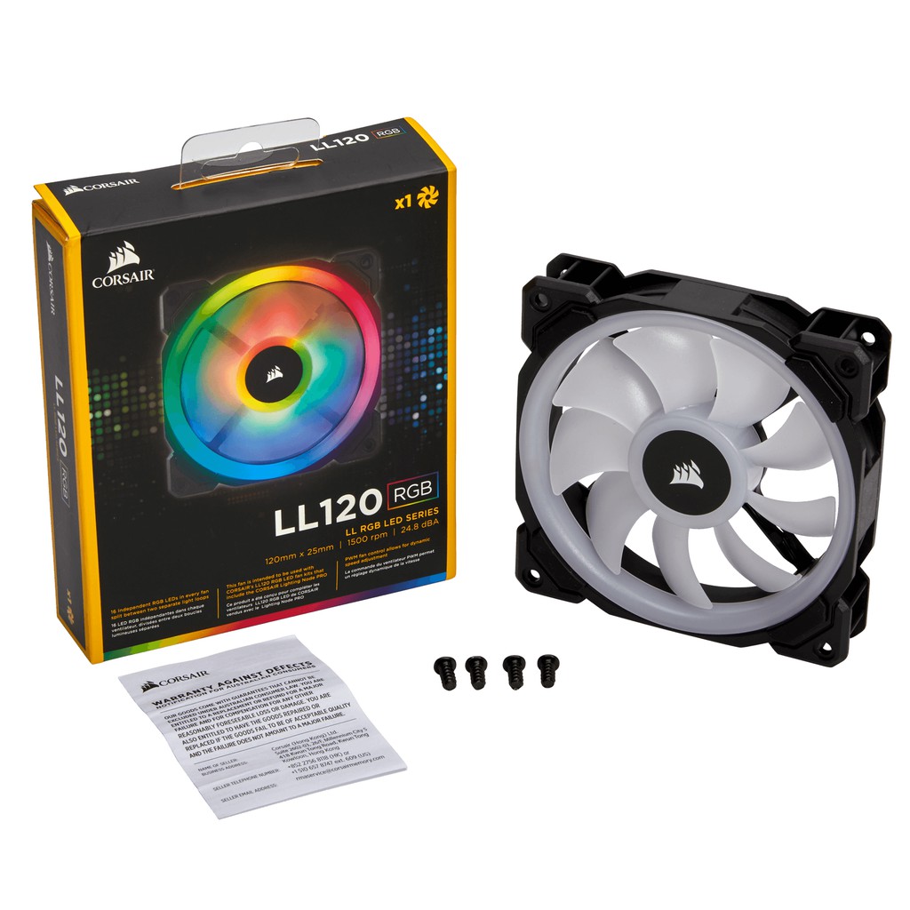 Jual LL120 RGB 120mm Dual Light Loop RGB LED PWM Fan — Single Pack ...