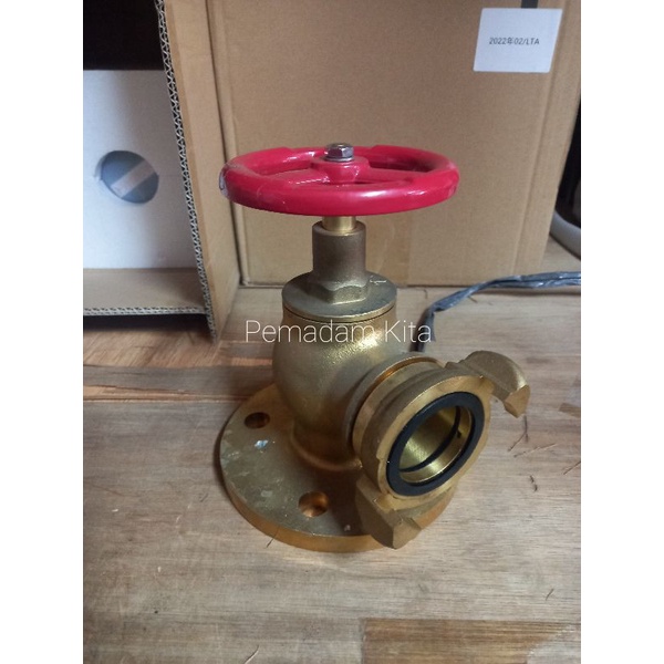 Jual Angle Valve / Hydrant Valve 2.5" Nakajima Import | Shopee Indonesia