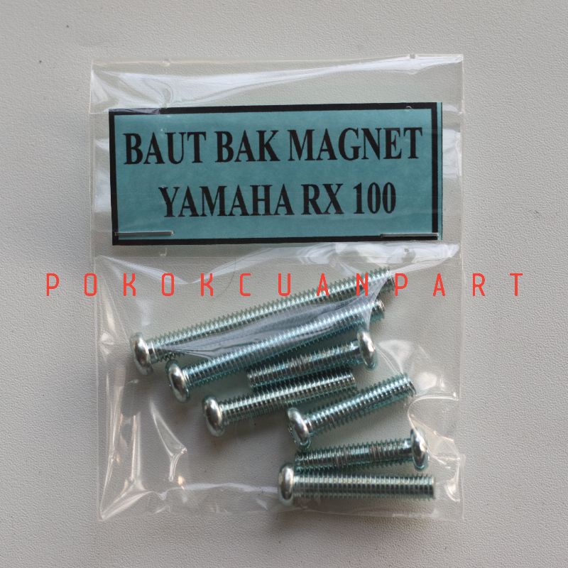 Jual baut bak magnet Yamaha RX 100 RX100 | Shopee Indonesia