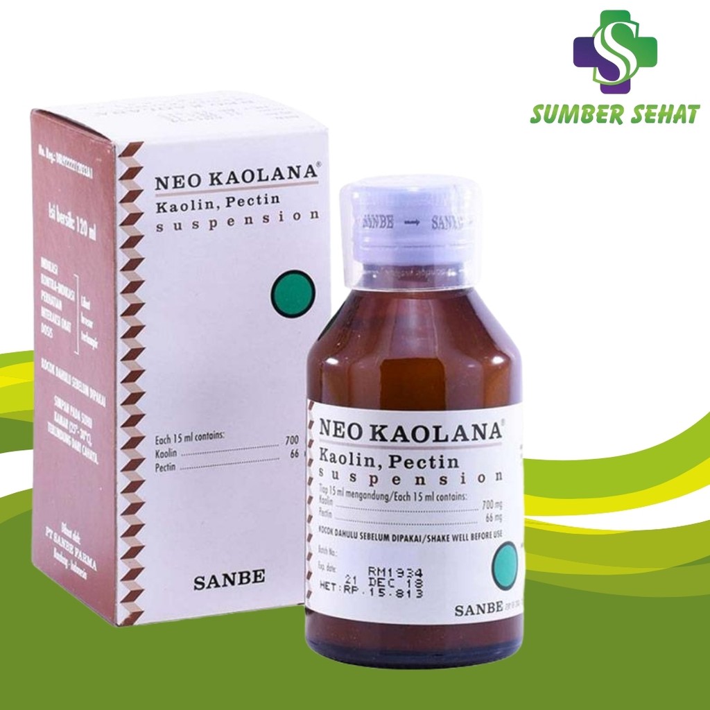 Jual NEO KAOLANA SIRUP 120 ML | Shopee Indonesia