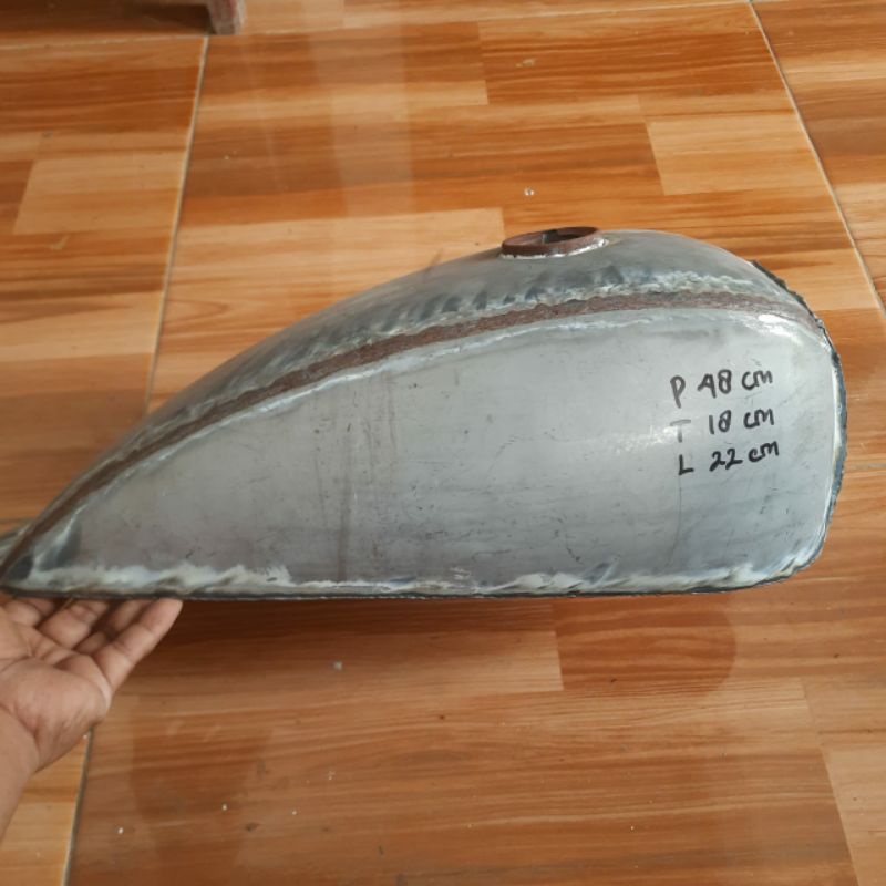 Jual Tangki D Tracker Japstyle brastyle scrambler Sporter copper bomber ...