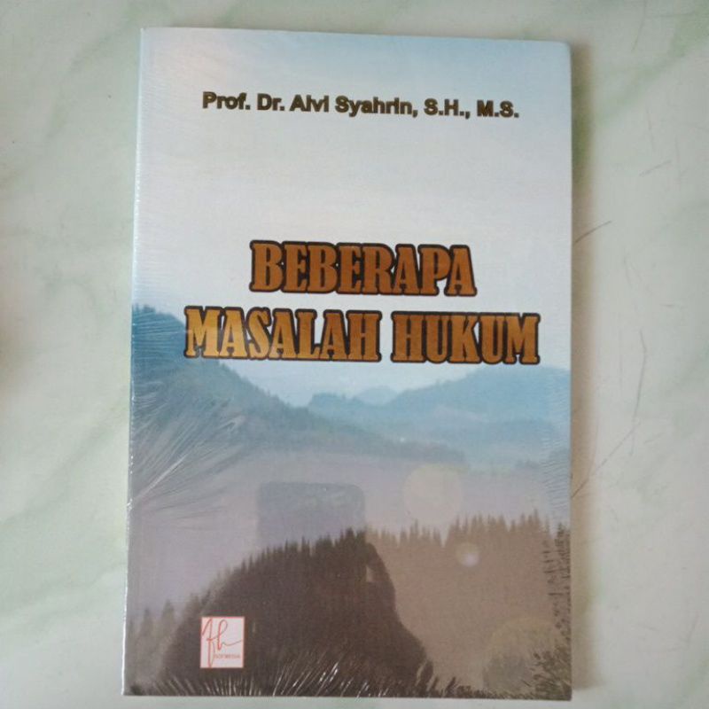Jual BUKU BEBERAPA MASALAH HUKUM PROF DR ALFI SYAHRIN | Shopee Indonesia