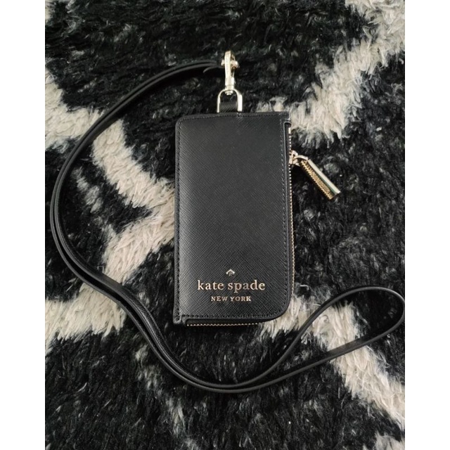 Jual lanyard Kate spade ready black | Shopee Indonesia