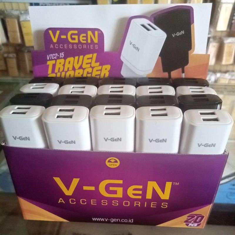 Jual Adaptor V - Gen VTC2-15 | Shopee Indonesia