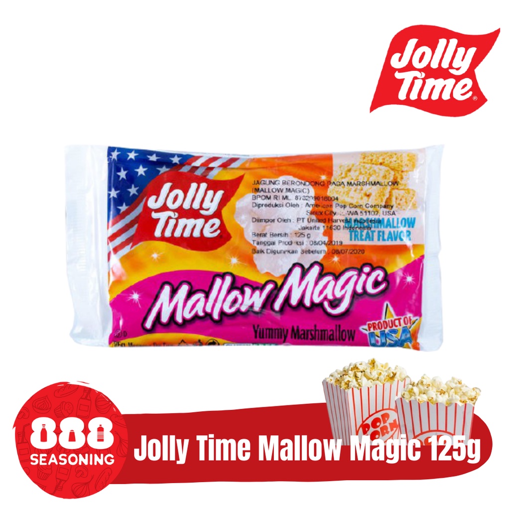 Jual JOLLY TIME MAGIC MALLOW POPCORN 125g | Shopee Indonesia