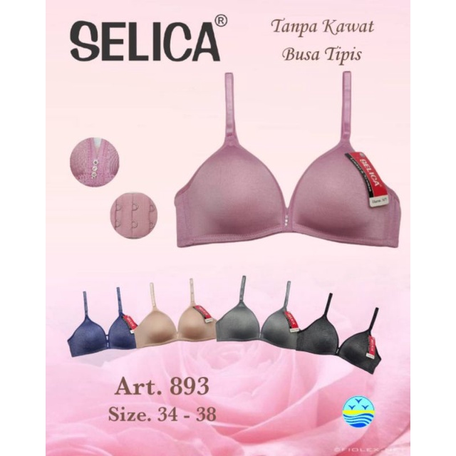 Jual Selica - Bra Tanpa Kawat Cup Kecil BH 893 | Shopee Indonesia