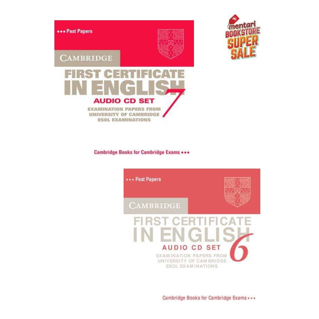Jual Bahasa Inggris | Cambridge First Certificate in English Audio CD ...
