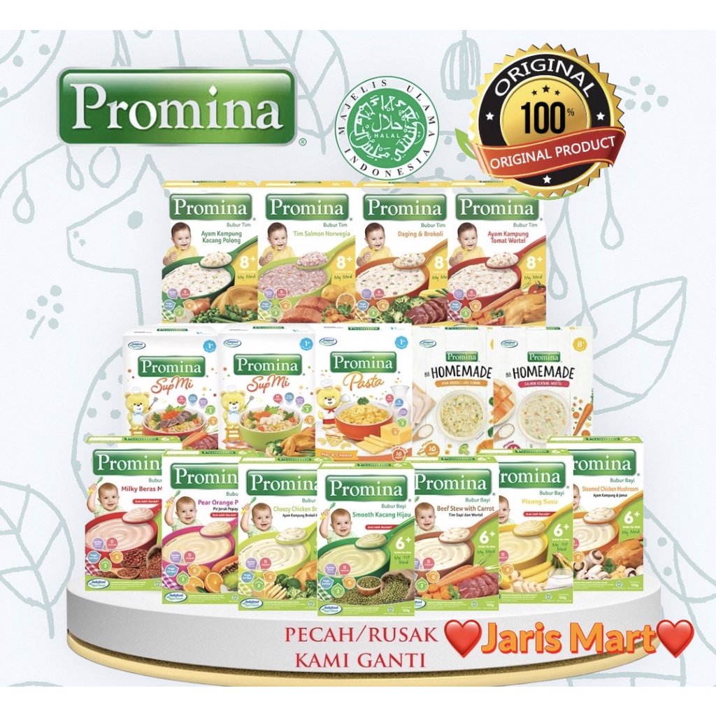 Jual Promina bubur bayi mpasi anak tim sereal cereal makanan biskuit ...