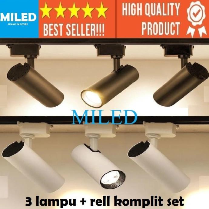 Jual PAKET KOMPLIT SET LAMPU REL TRACK LED LAMPU SOROT TRACKLIGHT RELL ... Jual PAKET KOMPLIT SET LAMPU REL TRACK LED LAMPU SOROT TRACKLIGHT RELL ...
